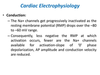 Electrophysiology of cardiac muscle | PPTX