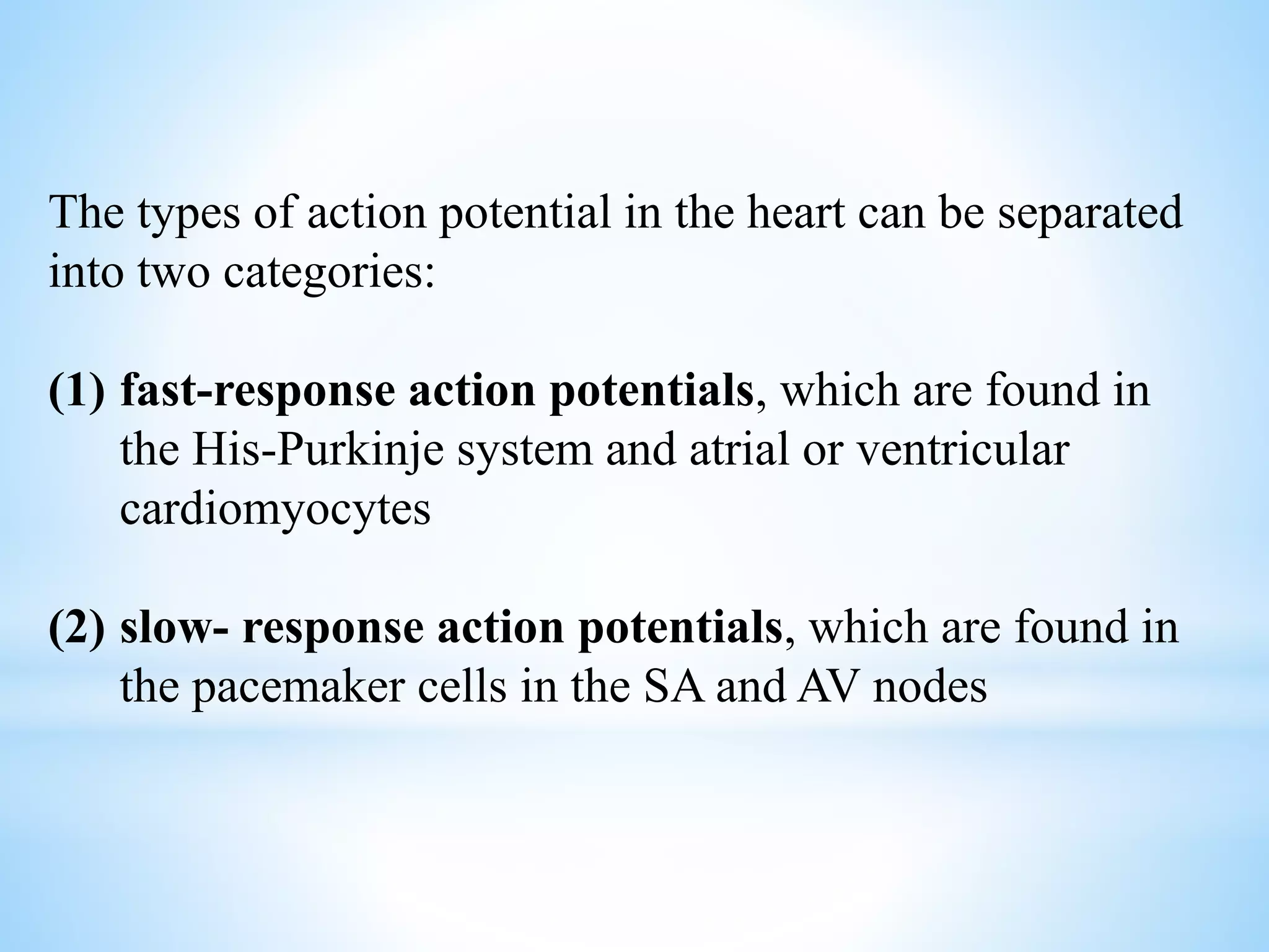 Electrophysiology of heart | PPTX