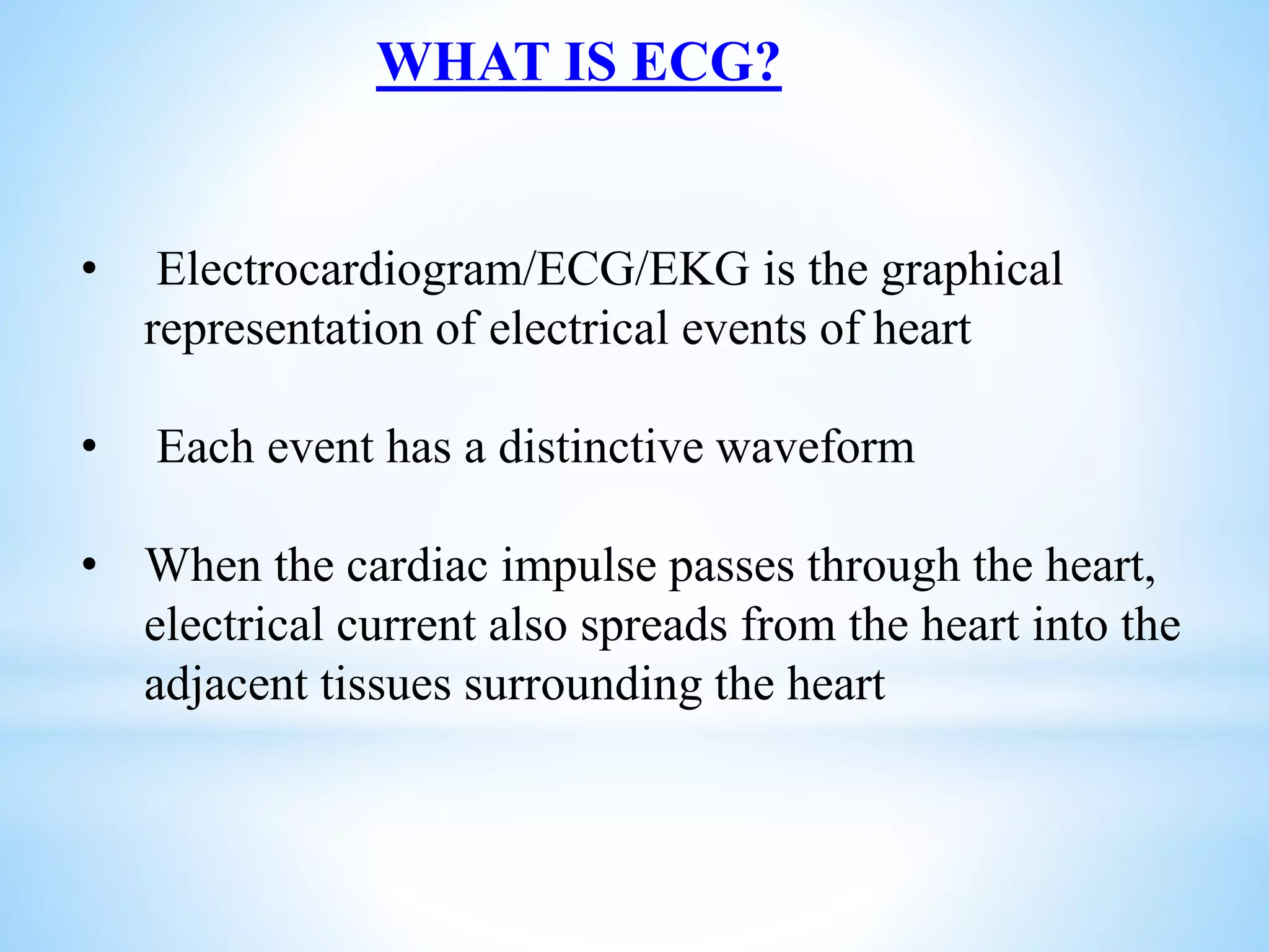 Electrophysiology of heart | PPTX