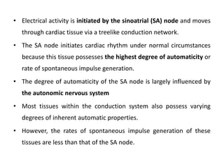 Electrophysiology of heart | PPTX