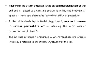 Electrophysiology of heart | PPTX