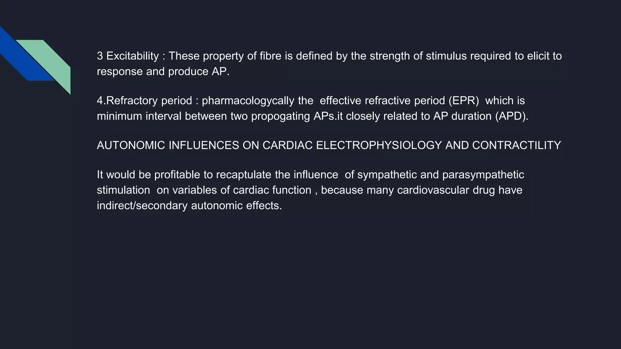 Electrophysiology of heart | PPTX