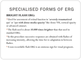 Electrophysiology in Ophthalmology | PPT