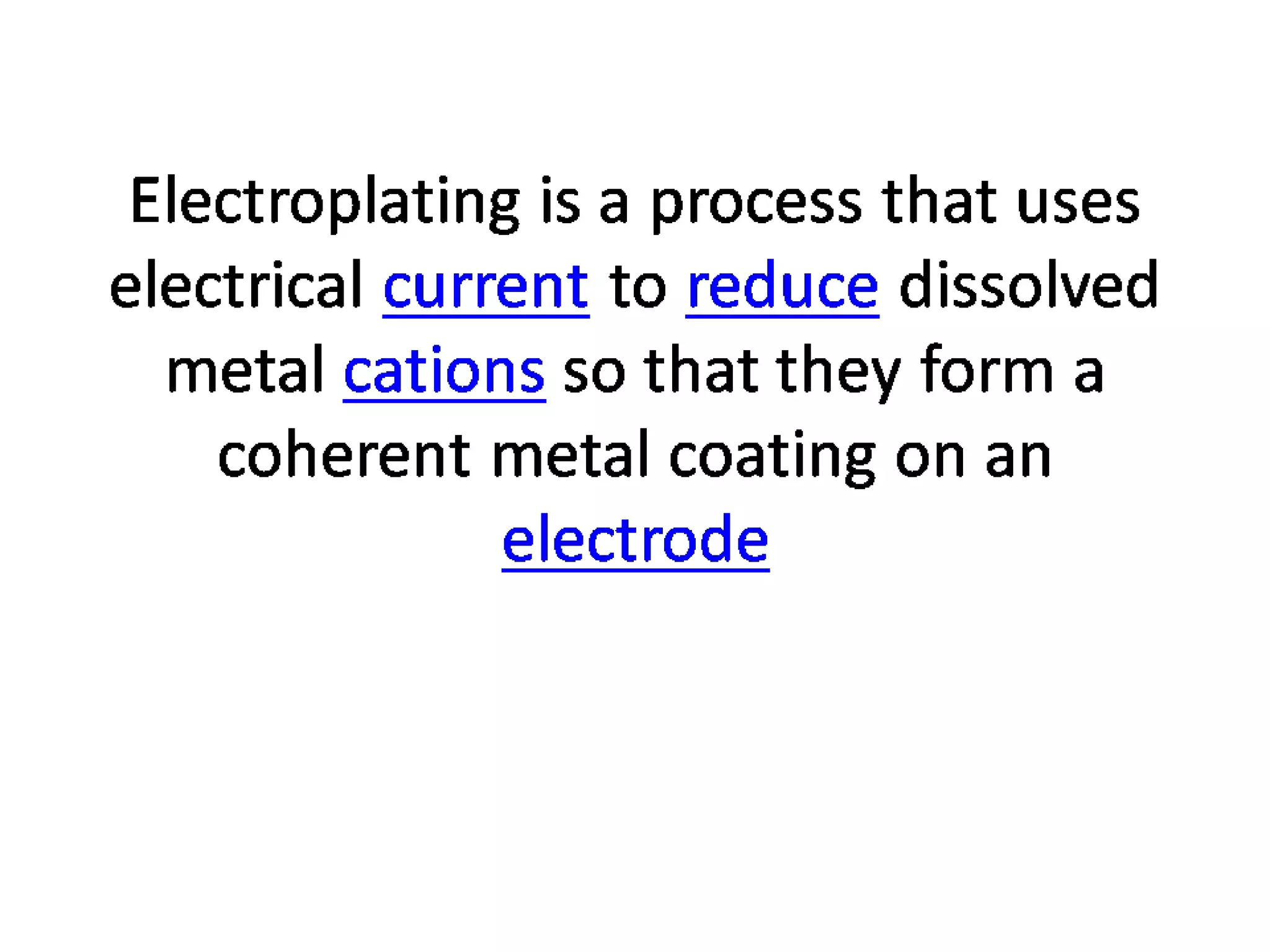 Electroplating! | PPTX
