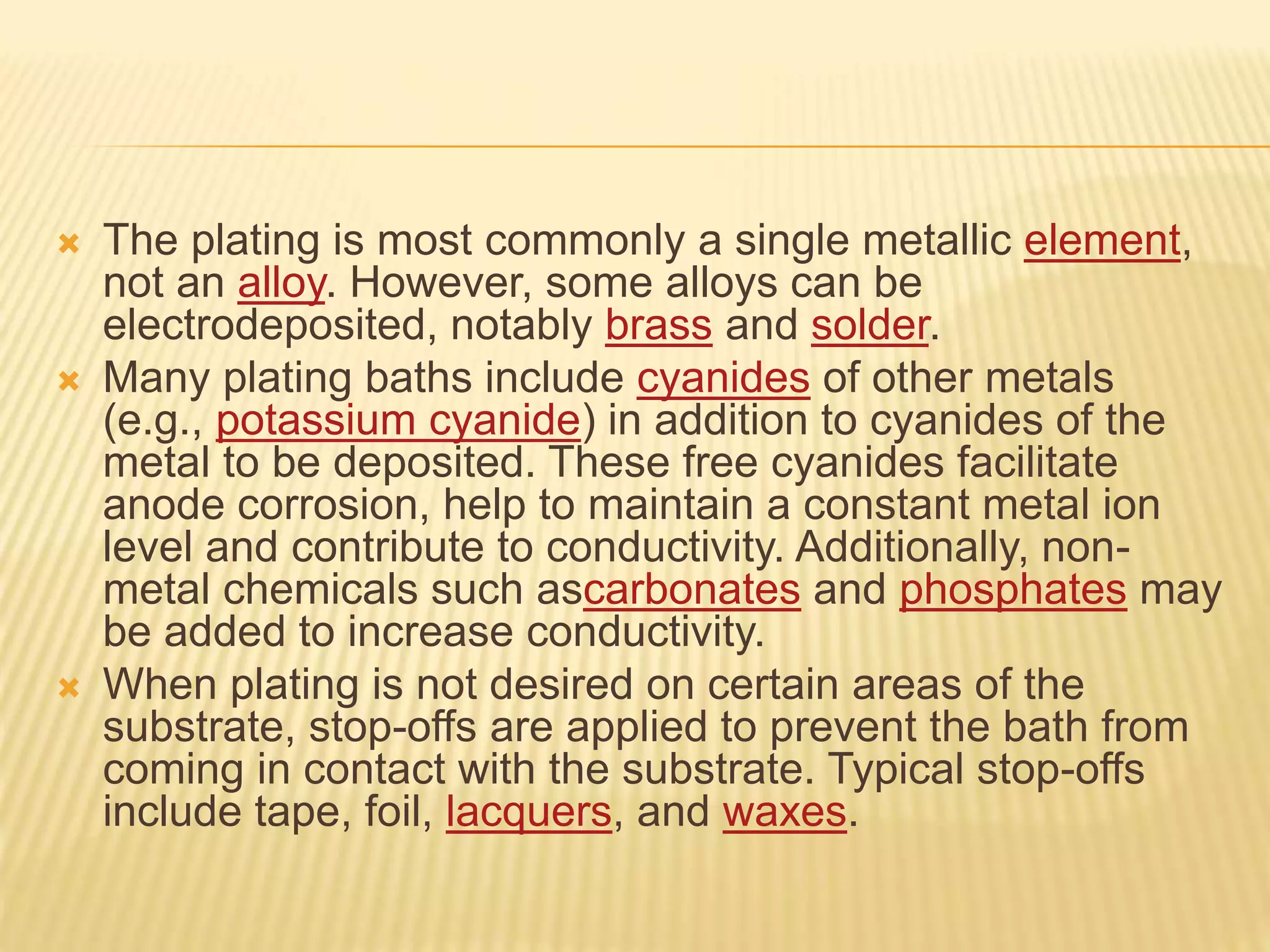 Electroplating | PPTX