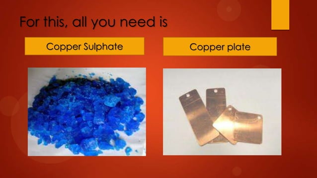 Electroplating of copper | PPTX