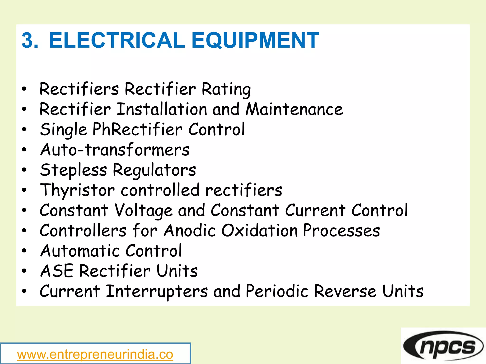 Electroplating, Phosphating, Powder Coating and Metal Finishing | PPTX