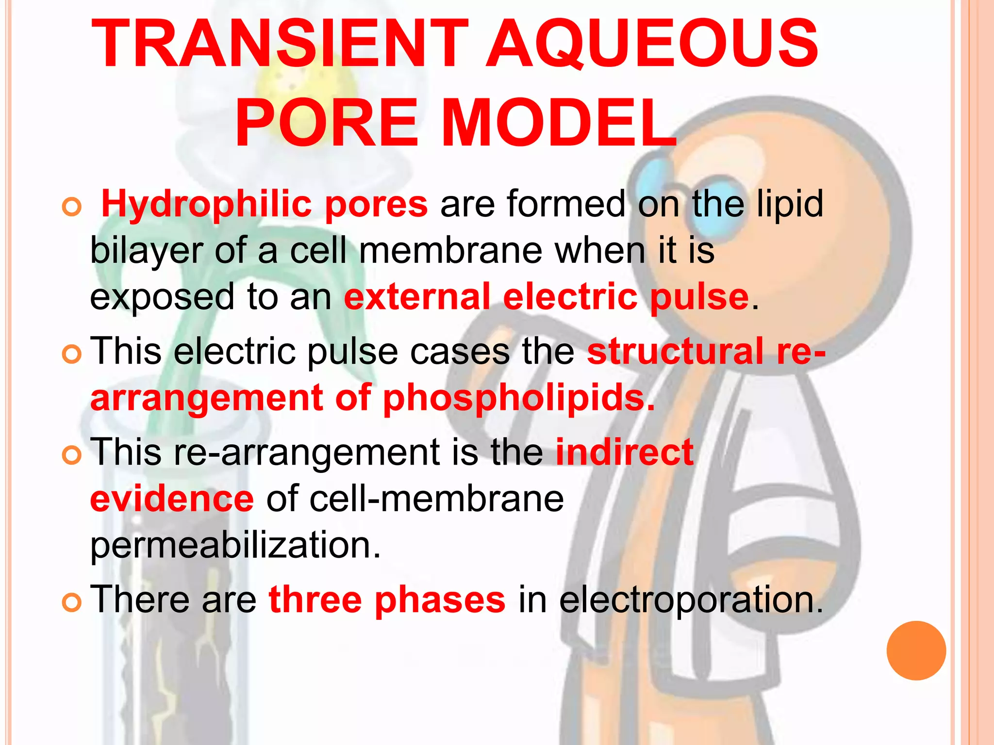 Electroporation | PPTX | Chemistry | Science