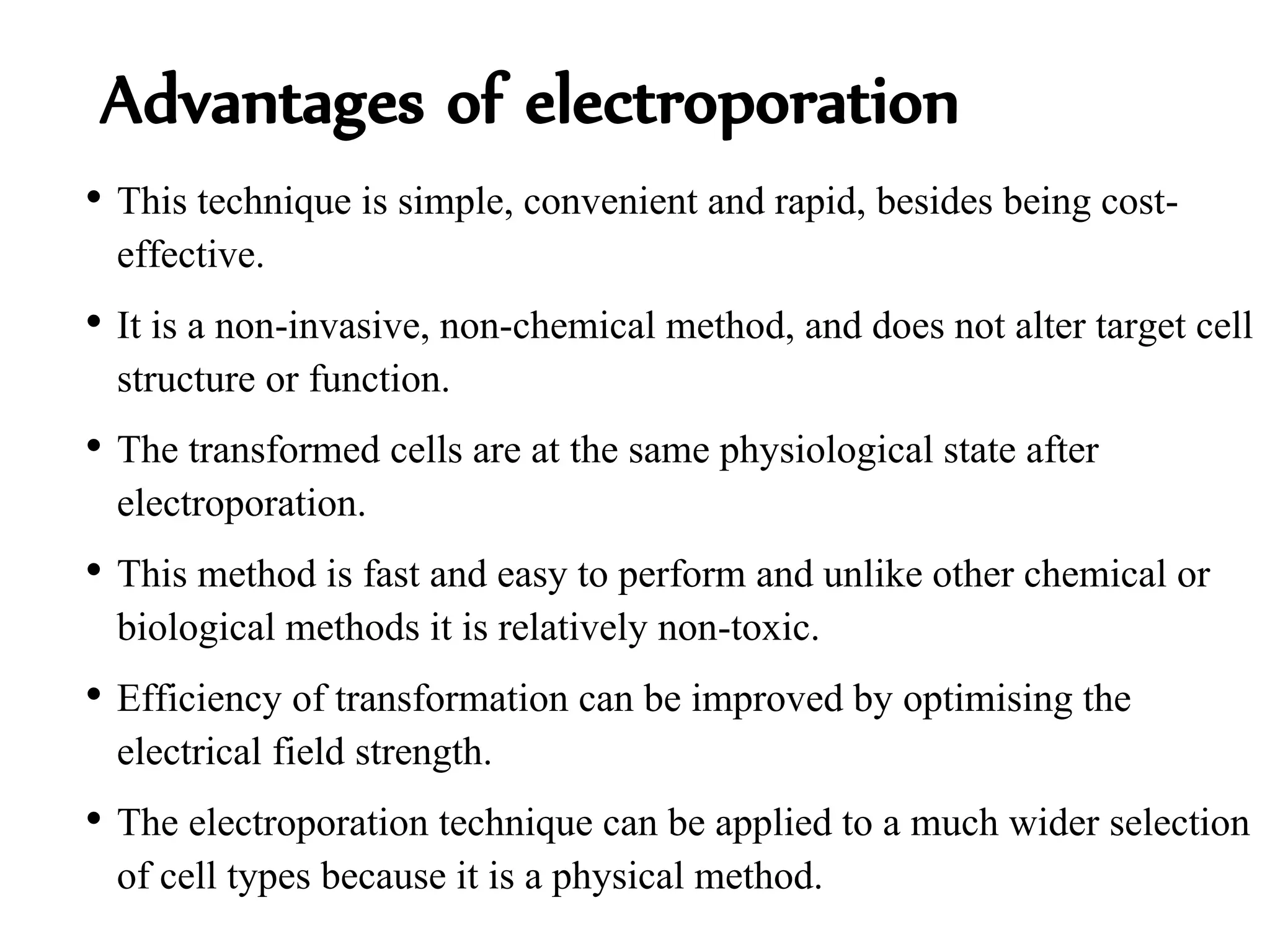 Electroporation | PPTX