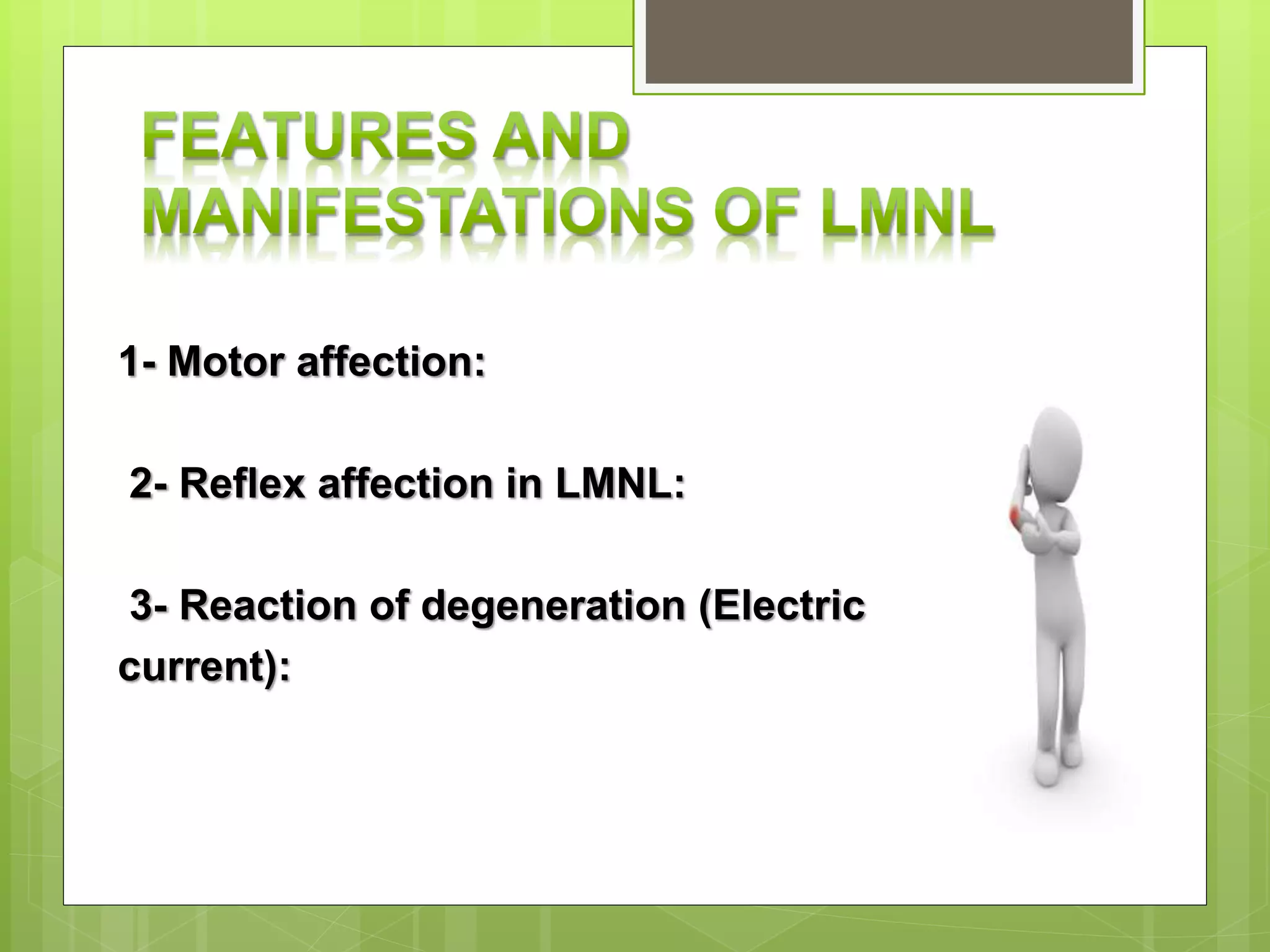 lower motor neuron lesion (LMNL) | PPTX