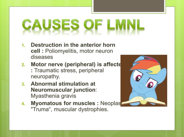 lower motor neuron lesion (LMNL) | PPTX