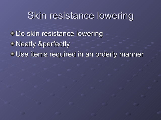 Electro practical | PPT