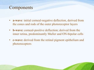 Electroretinogram (erg) | PPTX