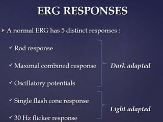 Electroretinogram (erg) | PPTX