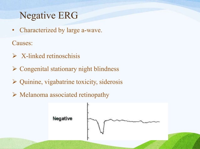 Electroretinogram (erg) | PPTX | Eye and Vision Conditions | Diseases ...