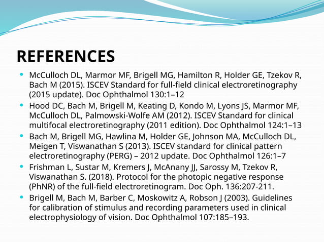 ELECTRORETINOGRAM IN RECENT OPTOMETRY.pptx