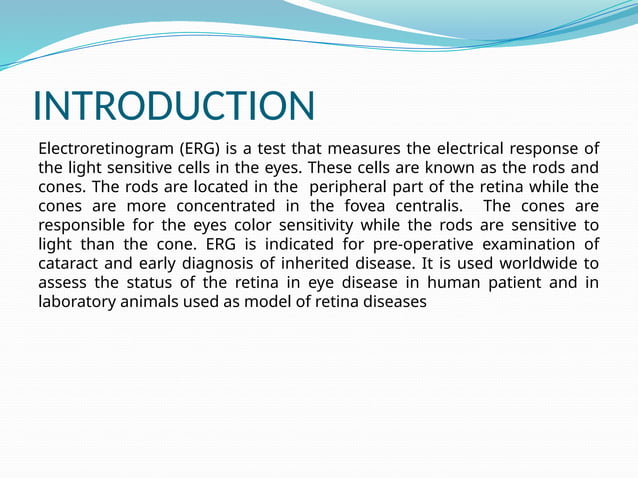 ELECTRORETINOGRAM IN RECENT OPTOMETRY.pptx