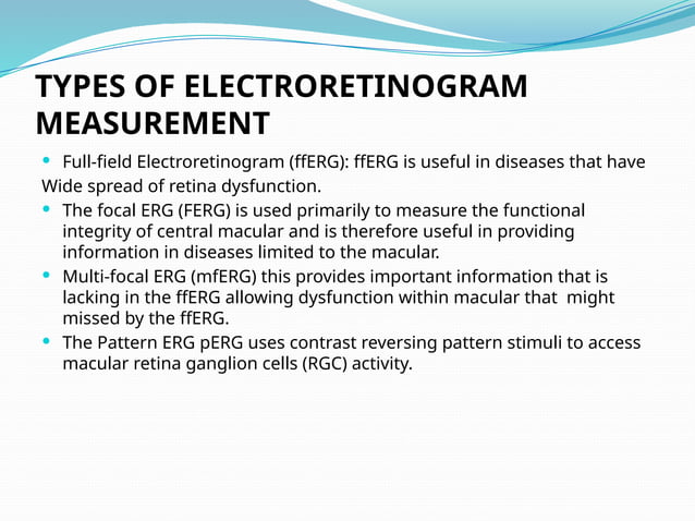 ELECTRORETINOGRAM IN RECENT OPTOMETRY.pptx