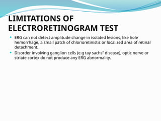 ELECTRORETINOGRAM IN RECENT OPTOMETRY.pptx | Eye and Vision Conditions ...