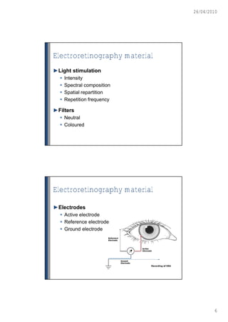 Electroretinography | PDF