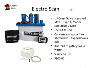 Electro Scan Marine Waster Treatment | PPT