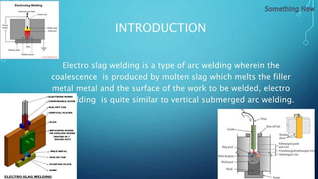 Electroslag welding || by Something New | PPTX | Physics | Science