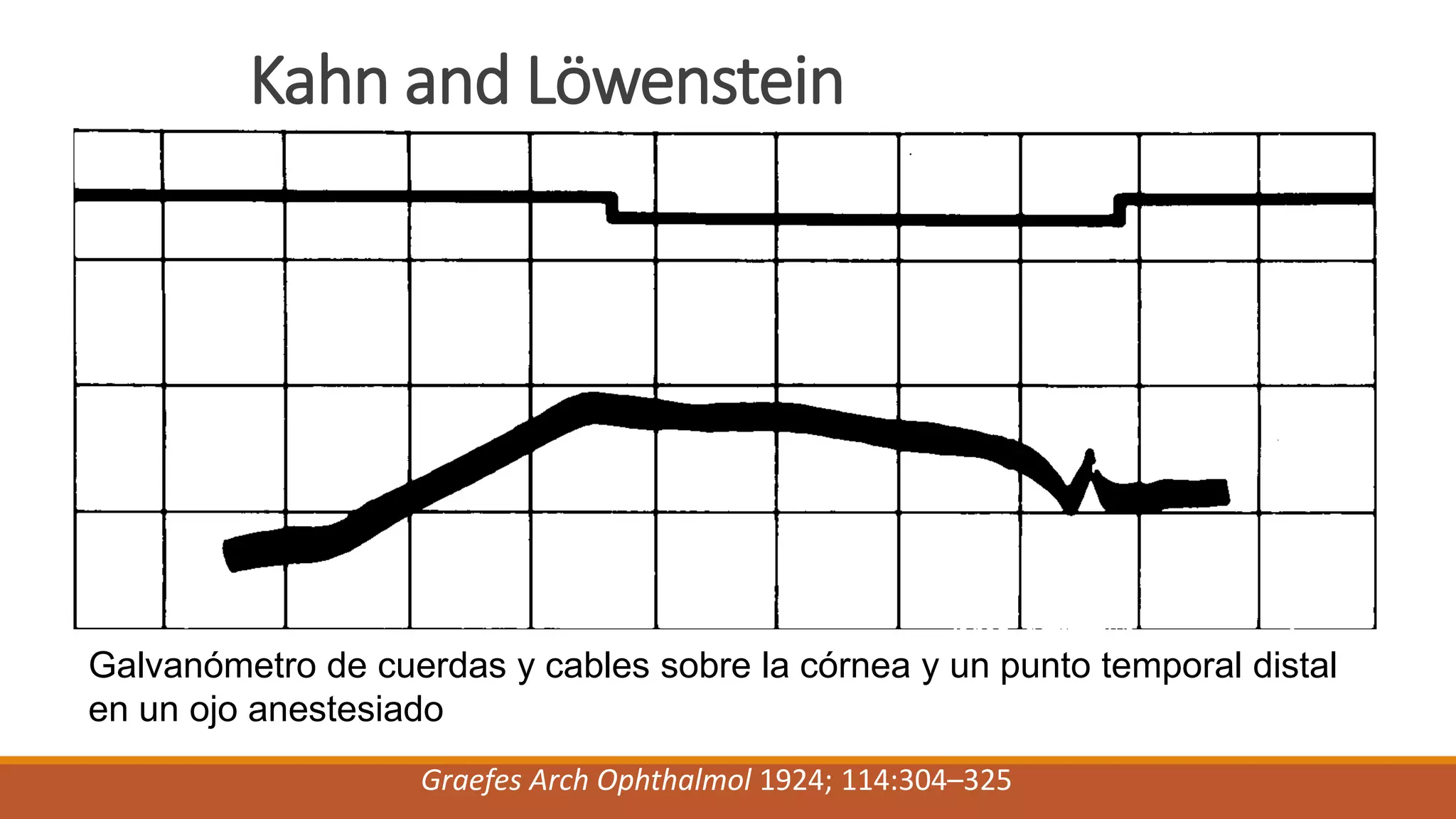 Electrofisiologia de la vision: Electrorretinograma (ERG) y ...