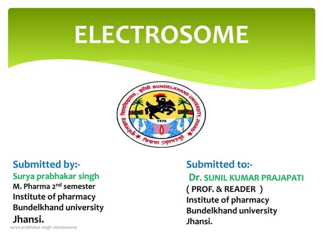 Electrosome | PPTX