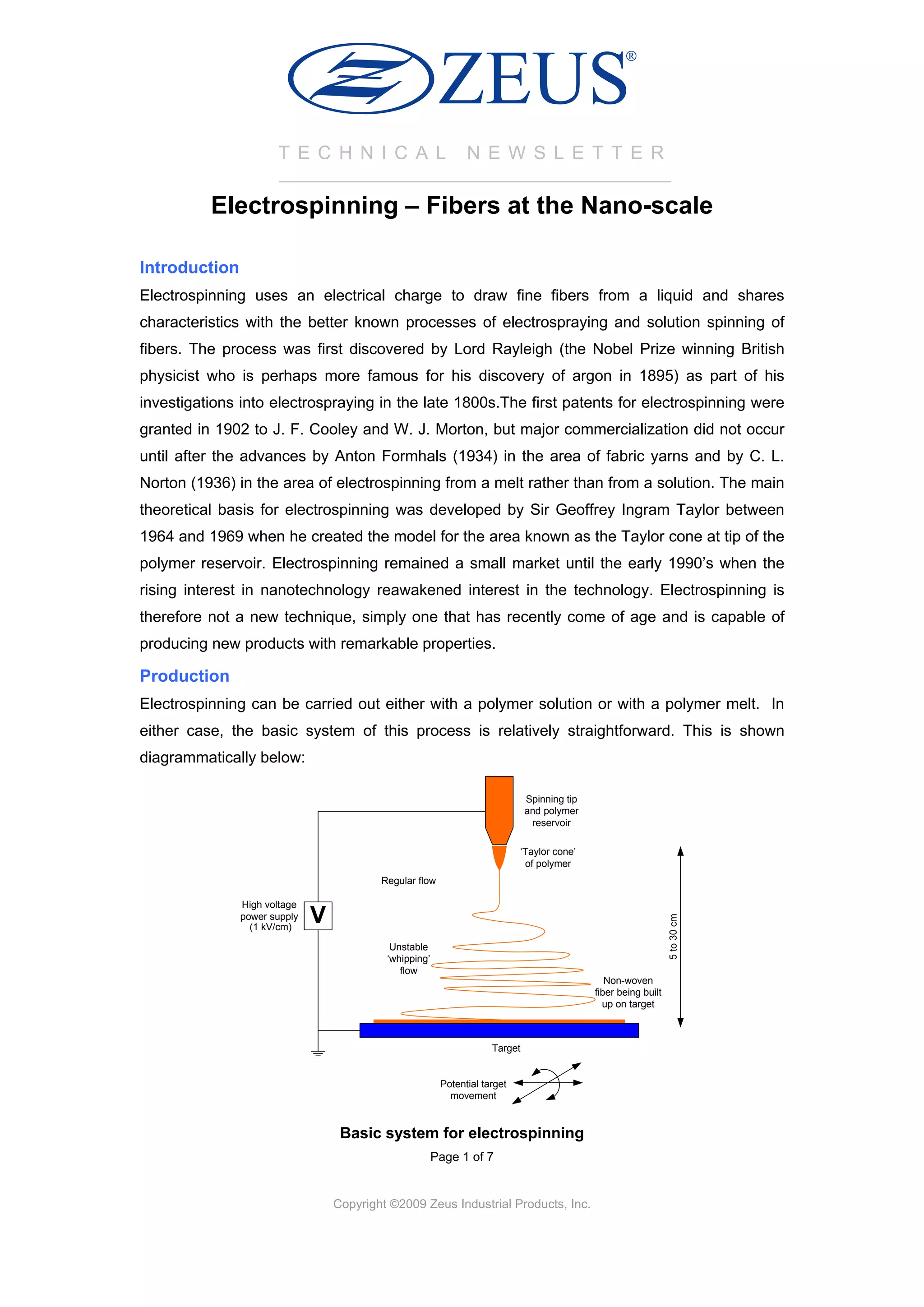 Electrospinning | PDF