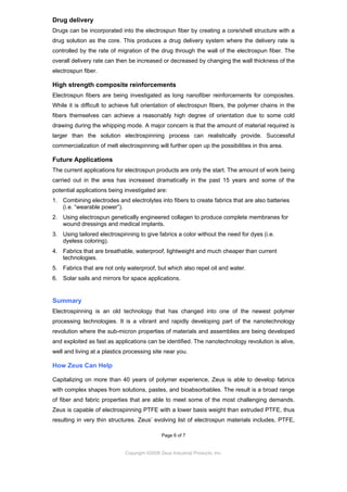 Electrospinning | PDF