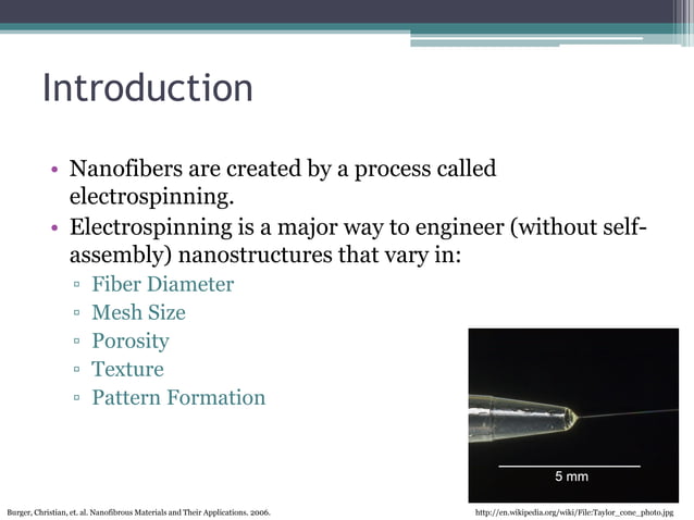 Electrospinning of nanofiber | PPT