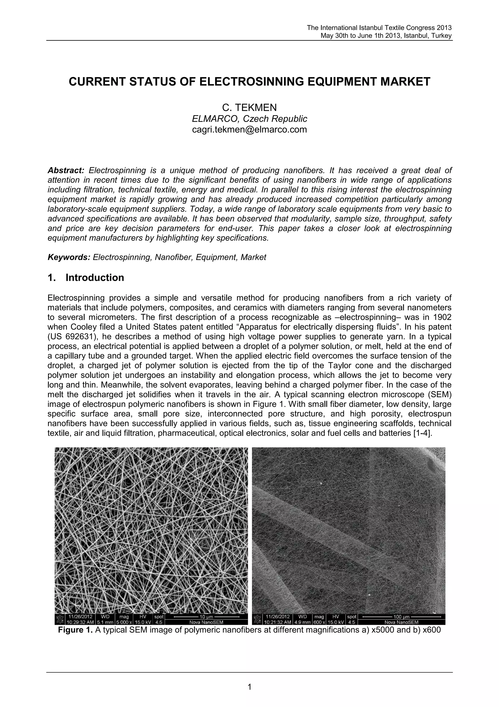 Electrospn 13 tekmen-full | PDF