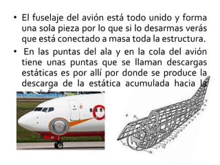 Electrostatica en aviones. Física2 | PPTX