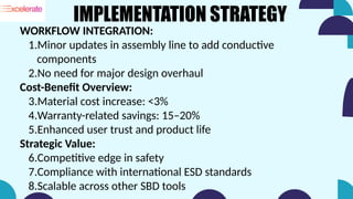 Electrostatic Discharge (ESD) Mitigation in Stanley Black & Decker Belt ...