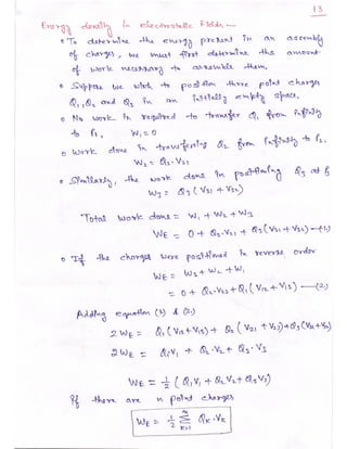Electrostatic fields | PDF