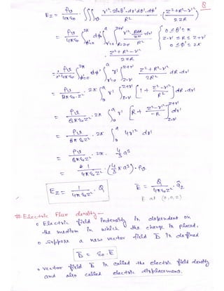 Electrostatic fields | PDF
