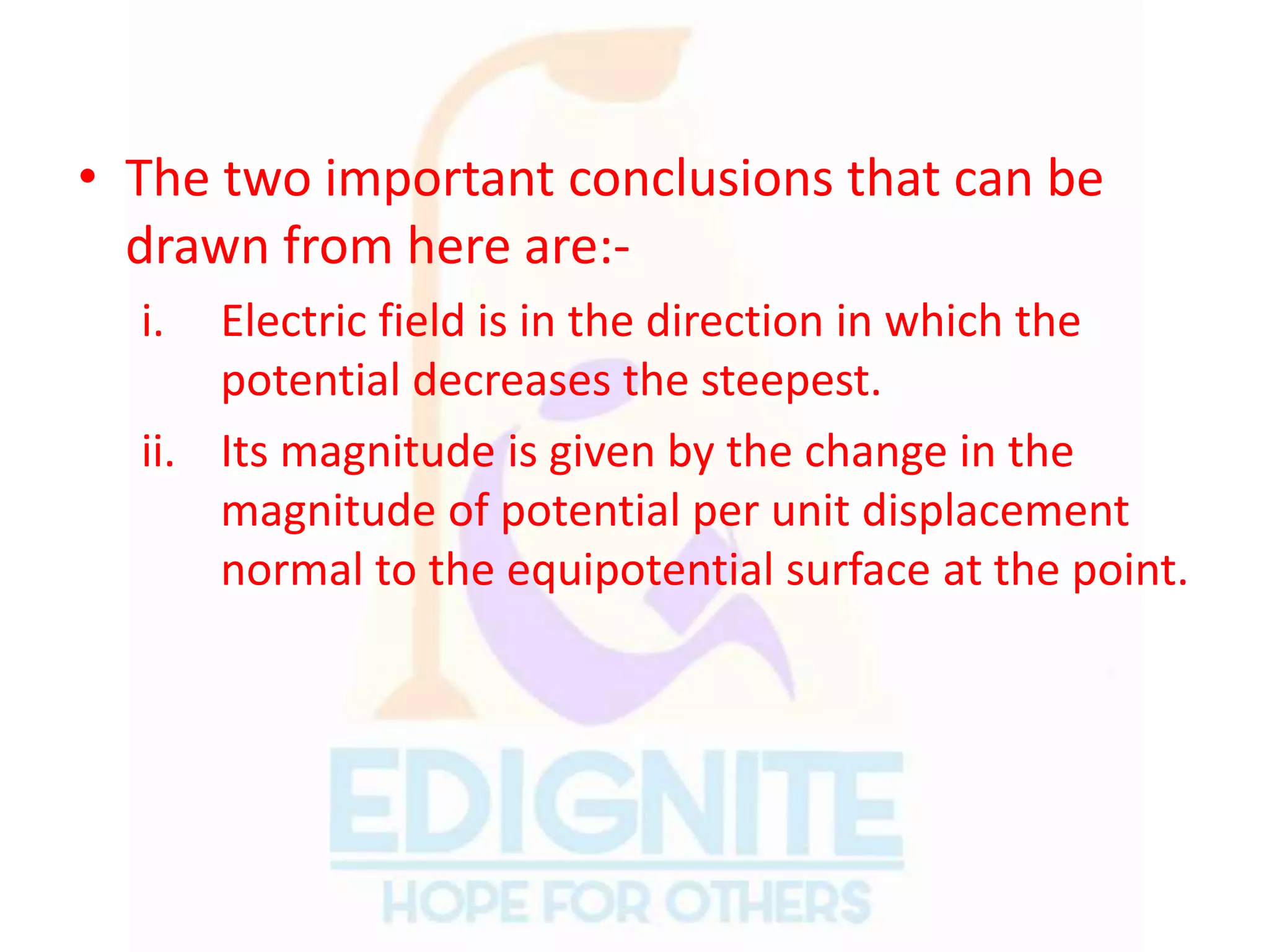Electrostatic potential and capacitance | PPTX