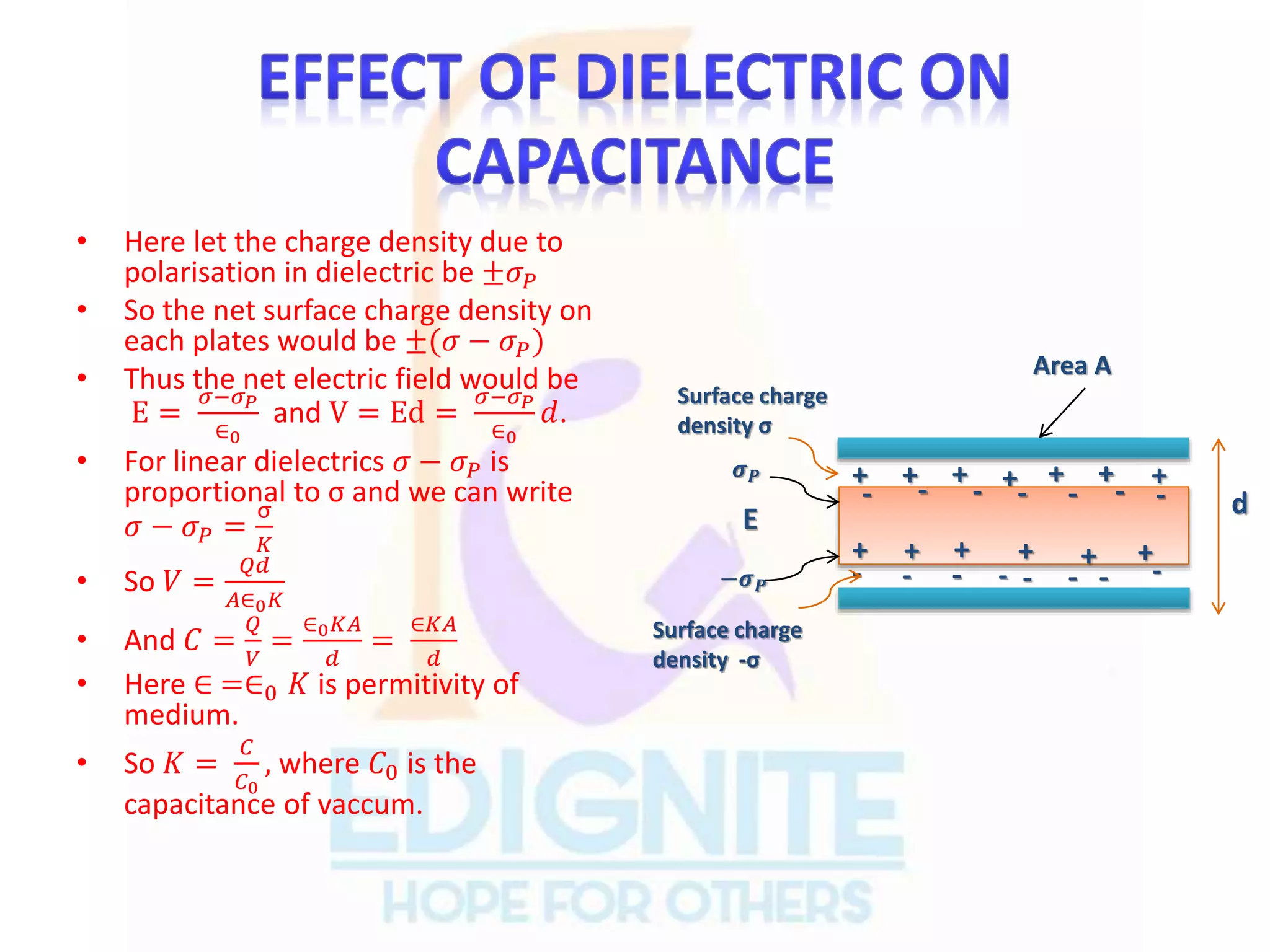 Electrostatic potential and capacitance | PPTX