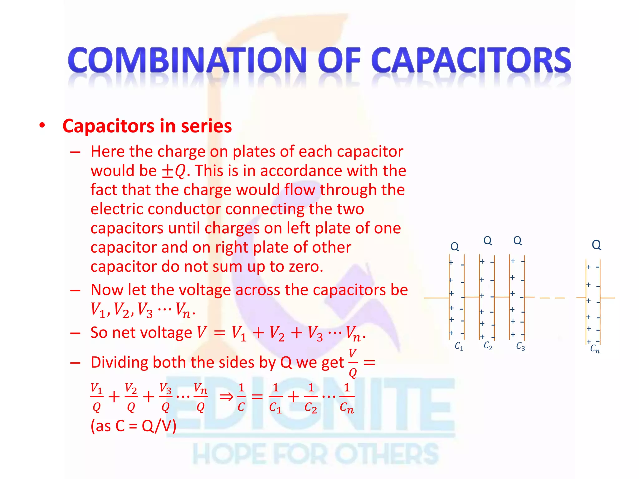 Electrostatic potential and capacitance | PPTX
