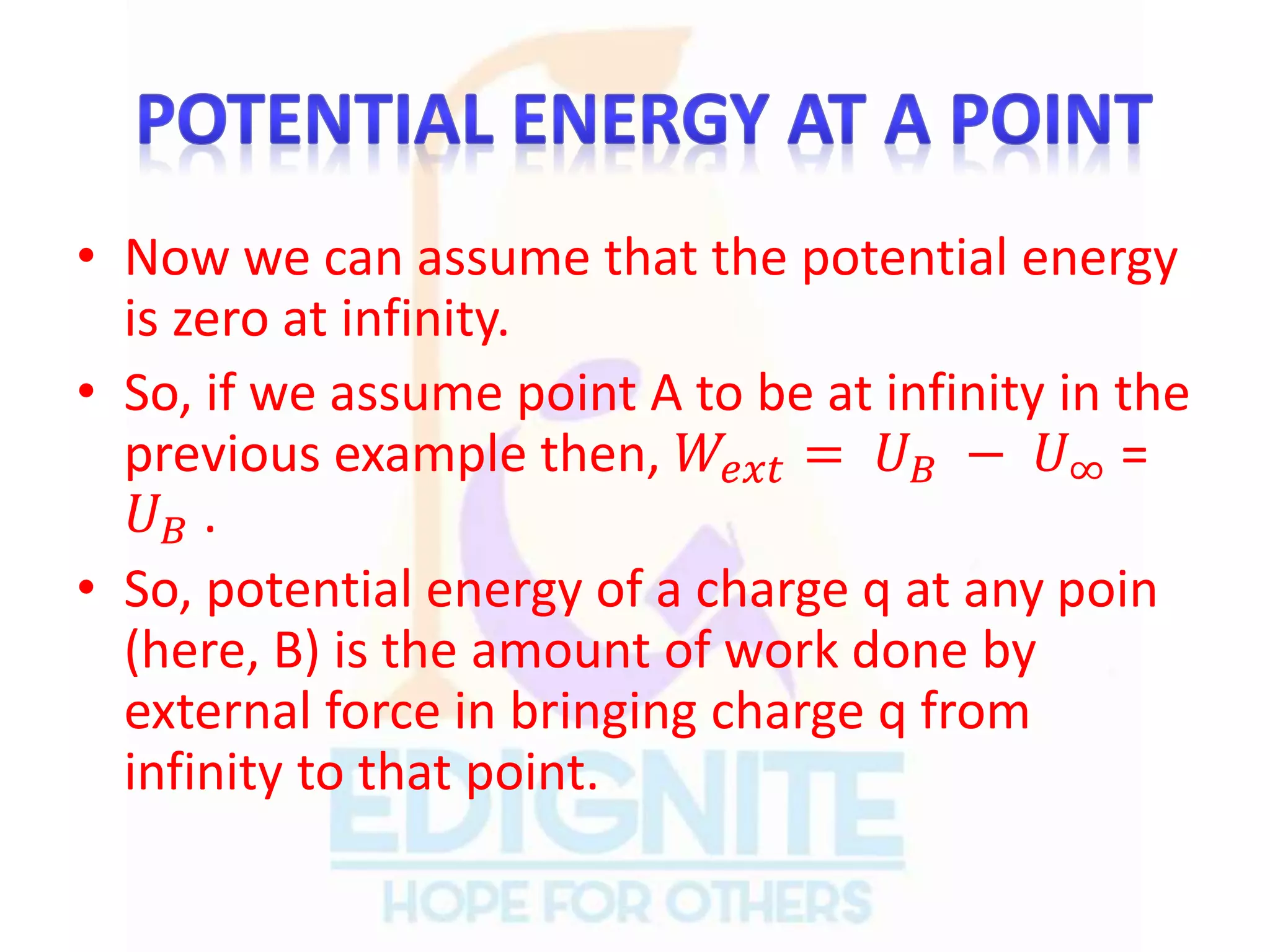 Electrostatic potential and capacitance | PPTX