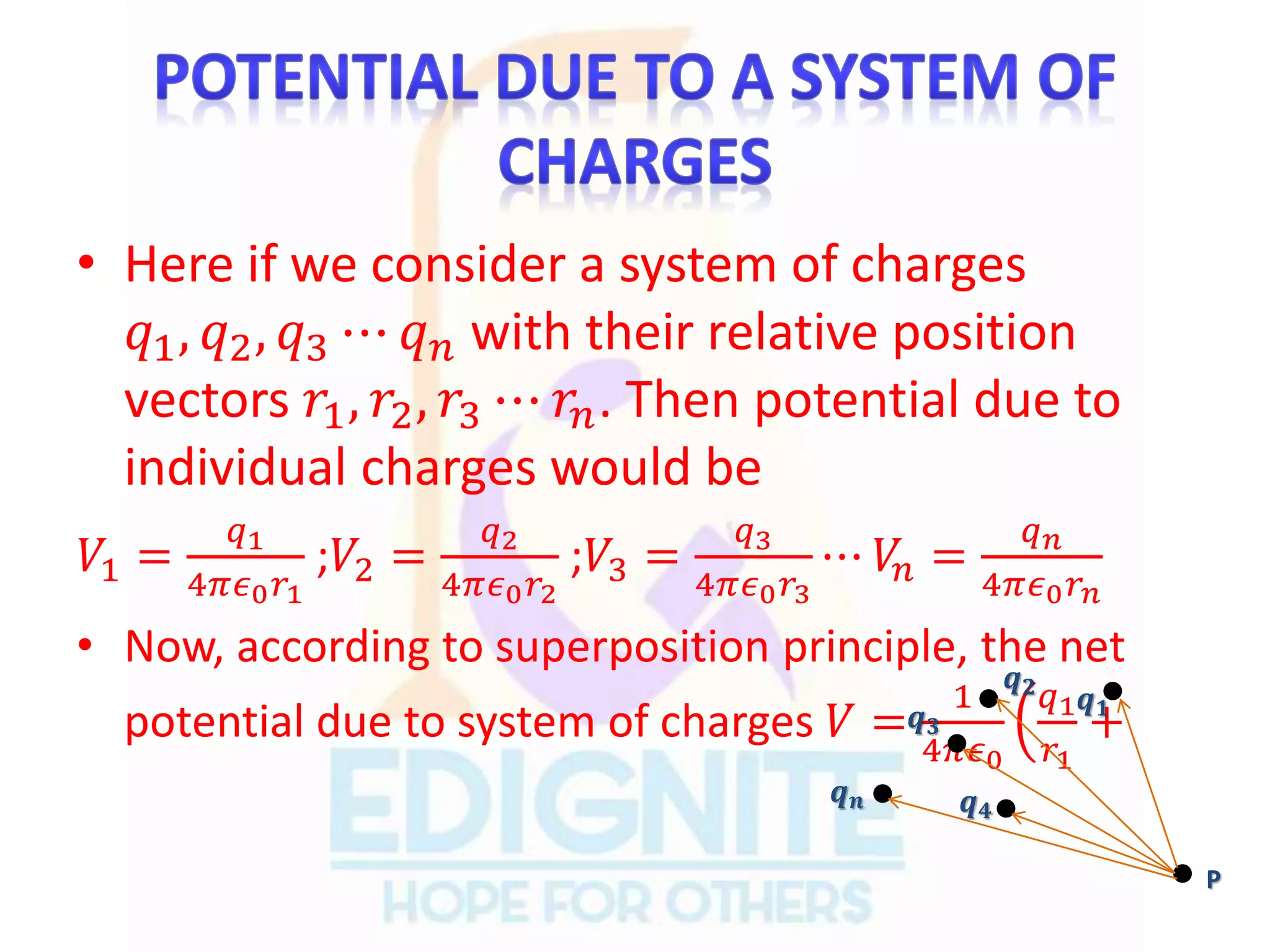 Electrostatic potential and capacitance | PPTX