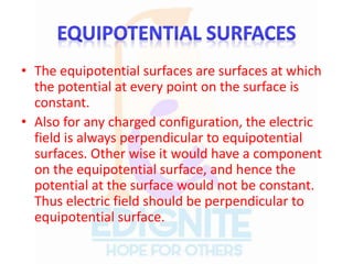Electrostatic potential and capacitance | PPTX