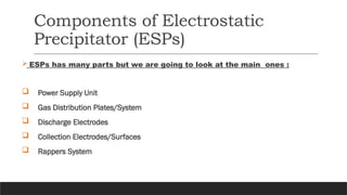 Electrostatic Precipitator (ESP) .pptx