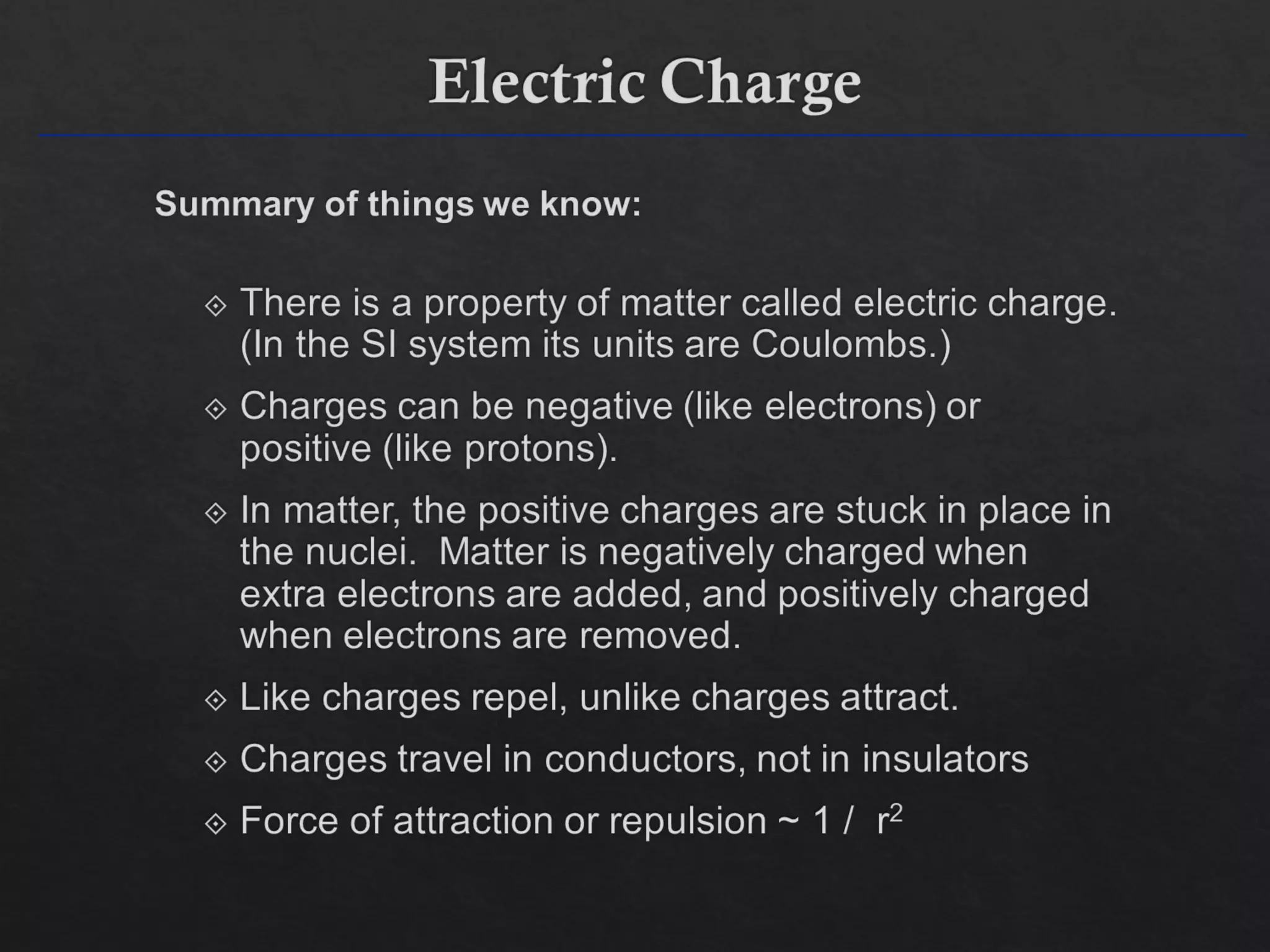 Electrostatics(Elecro-magnetic field) | PPT