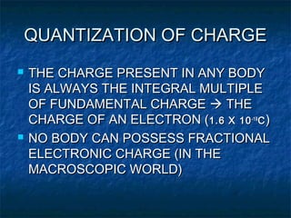 Electrostatics | PPT
