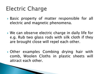 Electrostatics | PPT