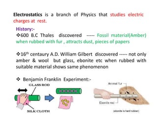 Electrostatics | PPTX