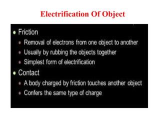 Electrostatics | PPTX