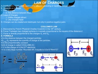 Electrostatics | PPTX
