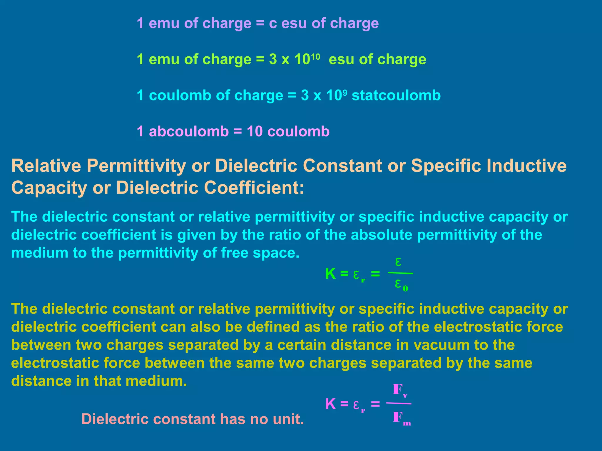 Electrostatics Class 12- Part 1 | PPT